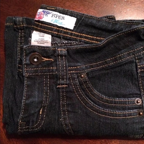 Jeans | Piper Blue Dark Blue Bootcut Stretch Jeans Size1 | Poshmark